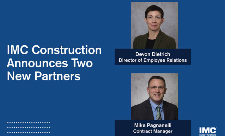 IMC Construction Announces Two New Partners - IMC Construction