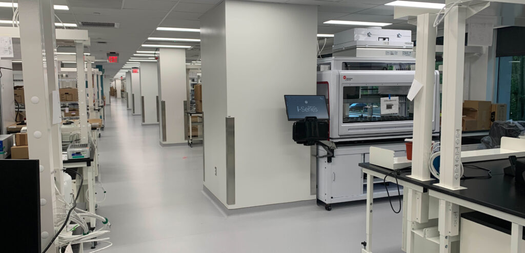 Merck Lab Fit-Out & Office Renovation - IMC Construction